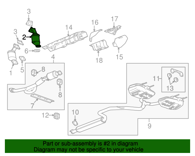 Buy Genuine GM Auto Parts - Converter (Part # 19418933) | GM Parts Store