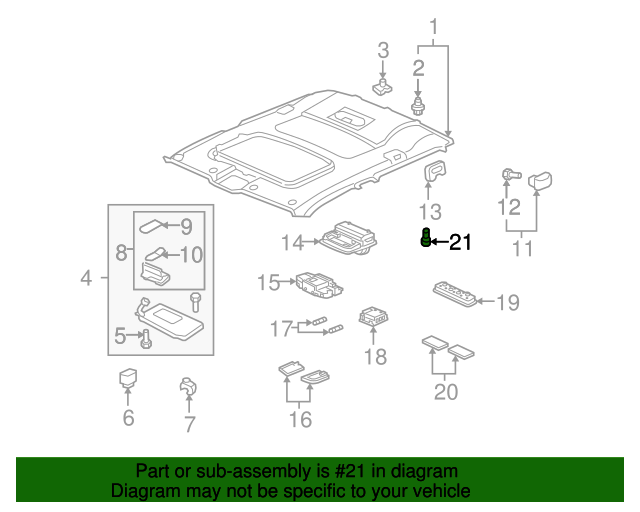 OEM 1998-2021 Honda Bulb (T10 4CP) (12V 6.2W) 34401-S84-A01 | Majestic ...