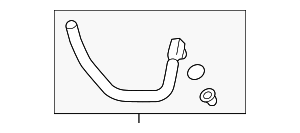 Volvo OEM A/C Refrigerant Discharge Hose Part# 31369331 | OEM Vehicle Parts