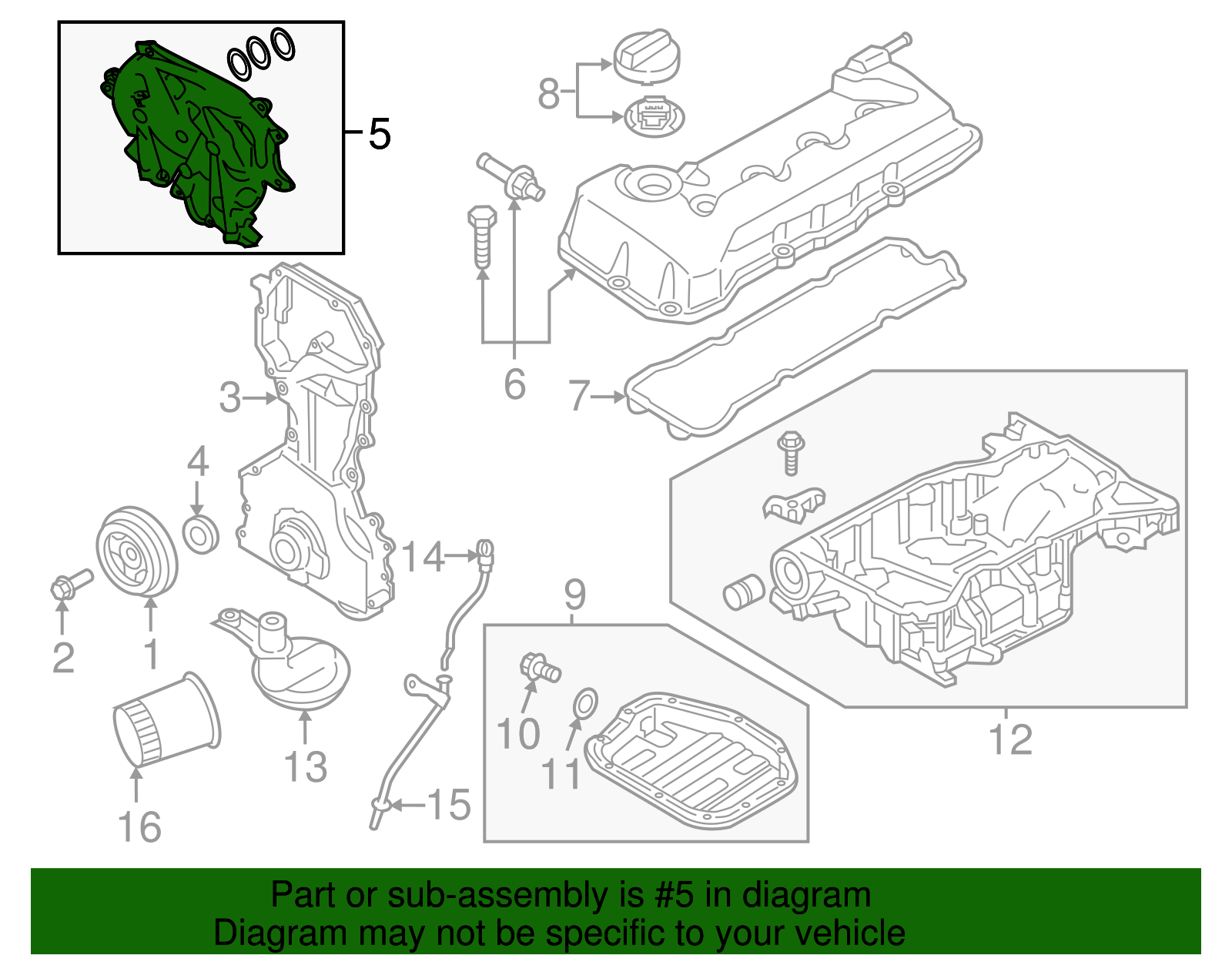 2017-2019 Nissan Rogue Cover 13041-4BC0A | Team Nissan Inc.
