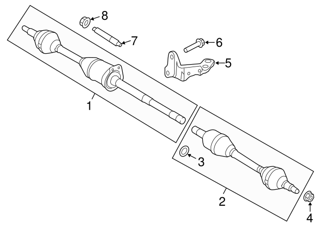 2010-2019 Ford Mount Bracket Stud W706931-S439 | Blue Springs Ford