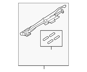 54107488437 - 2018-2019 BMW 640i xDrive Gran Turismo Rail (54-10-7-488 ...