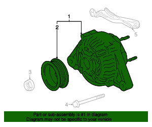 27060-22200-84 - Alternator 2000-2005 Toyota Celica | Ourisman Toyota Parts