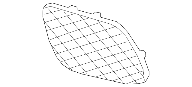 222-885-12-02 - Outer Grille 2018-2019 Mercedes-Benz S 65 AMG ...