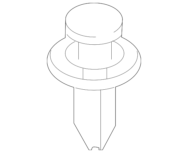 Mazda Wheel Opening Molding Retainer Clip KB8A-51-W24A | Auto Parts