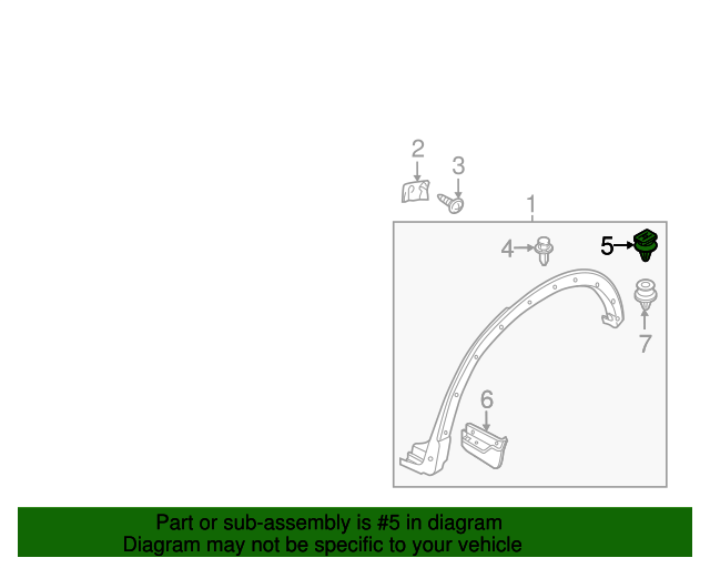 2017-2020 Mazda CX-5 OEM NEW 2017-2019 Mazda CX5 Wheel Arch Molding ...