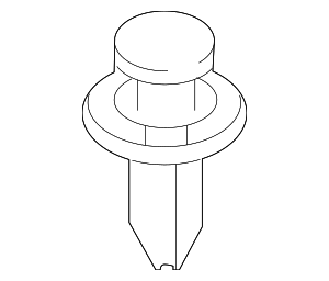 Mazda Wheel Opening Molding Retainer Clip KB8A-51-W24A | Auto Parts
