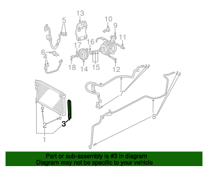 1998-2008 Toyota A/C Receiver Drier 88474-47010 | Toyota Parts Center