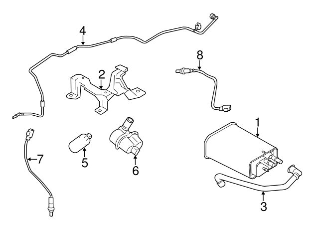 2007-2016 Volvo Purge Control Valve 8653857 | OEM Parts Online