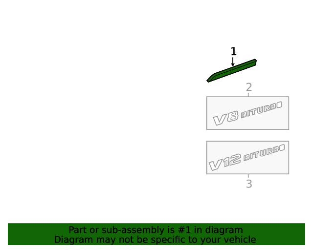 217-690-08-62 - Fender Molding 2015-2021 Mercedes-Benz | Mercedes-Benz ...