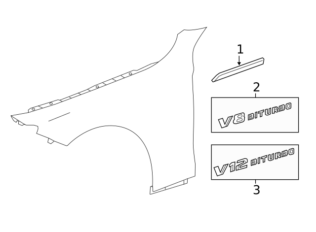 213-817-99-00 - Nameplate 2018-2021 Mercedes-Benz | Mercedes-Benz USA Parts