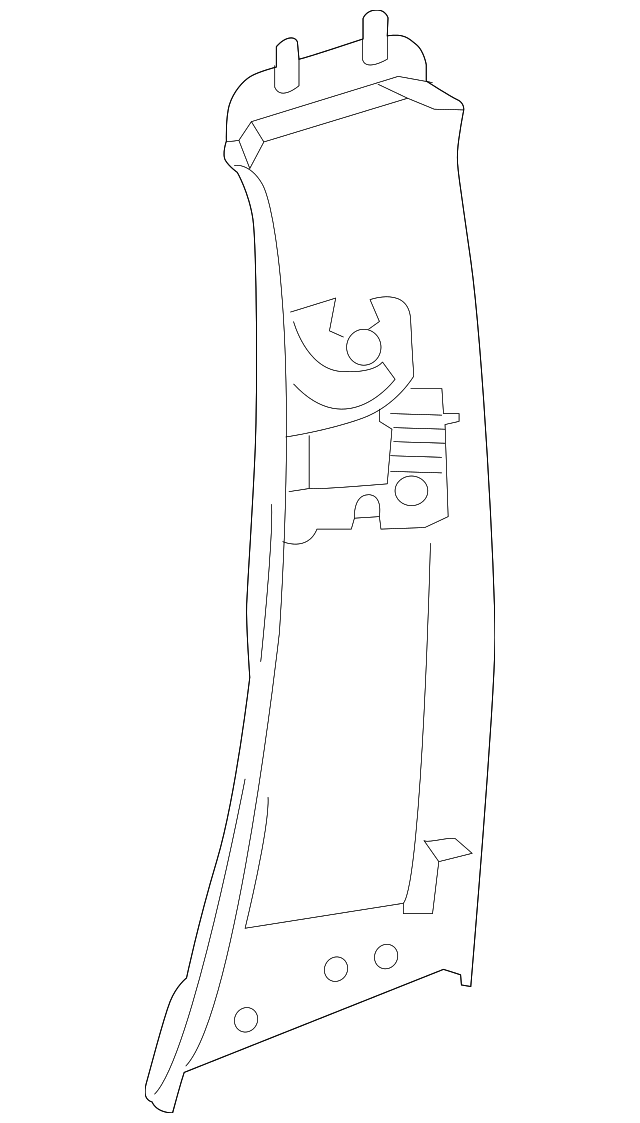 2019-2022 Mercedes-Benz Upper Center Pillar Trim 177-690-86-02-9051 ...