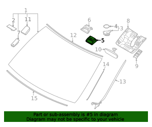 2024 Genesis GV70 Lane Departure System Camera 99211-IY000 | OEM Parts ...