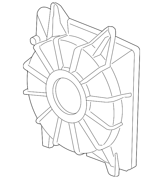 2012-2014 Honda CR-V Shroud (Denso) 19015-R5A-A01 | OEM Parts Online