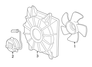 2012-2014 Honda CR-V Shroud (Denso) 19015-R5A-A01 | OEM Parts Online