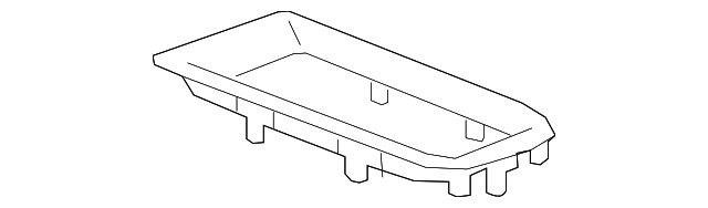 2019-2023 GM Black Front Floor Console Armrest Stowage Tray 84164813 GM ...
