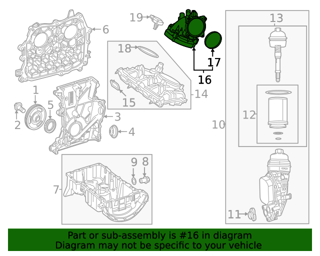260-090-27-00 - Engine Air Intake Hose 2020-2023 Mercedes-Benz ...