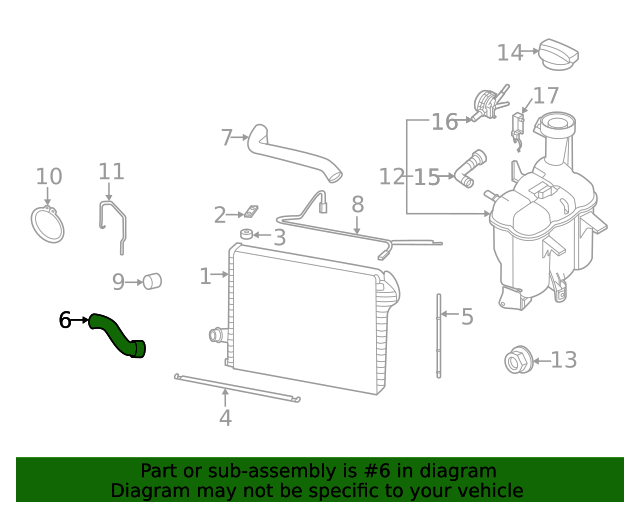 2020-2023 Porsche 911 Lower Hose 992-121-623-B | OEM Parts Online