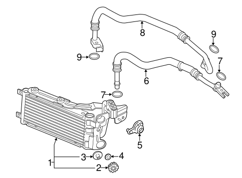 Oil Cooler for 2015 BMW X1 | BMW of South Atlanta Parts
