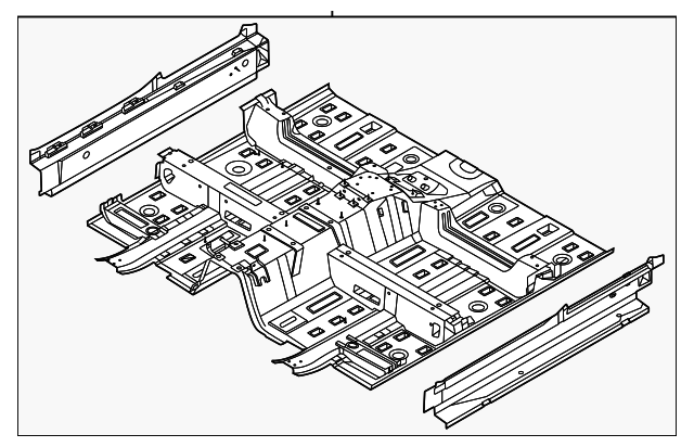 65100-K0000 - Floor Pan Assembly 2020-2024 Kia Soul | Kia.Parts Store
