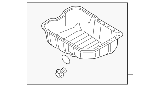 21510-2G500 - Oil Pan - 2006-2020 Hyundai | hyundaiparts