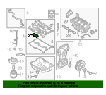 2015-2020 Hyundai Valve Cover Seal 22442-2GGB0 | OEM Parts Online