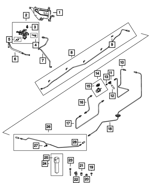 Fuel Lines for 2012 Ram 2500 | My Mopar Parts