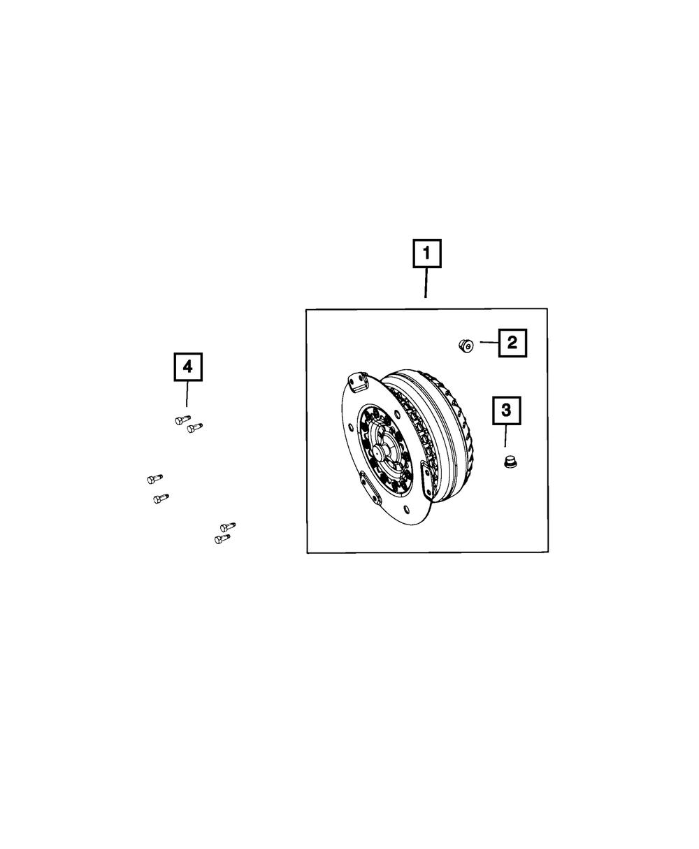 2012-2024 Mopar Torque Converter Kit 68144195AA | QuirkParts