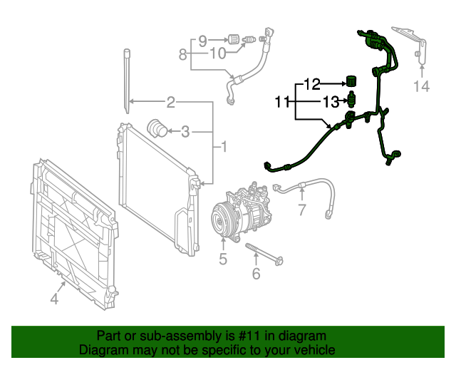 447-830-29-01 - Liquid Line 2016-2023 Mercedes-Benz Metris | Mercedes ...