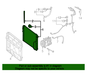 447-835-00-70 - Condenser 2016-2023 Mercedes-Benz Metris | Mercedes ...