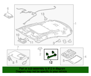 74610-78010-C0 - Interior Grab Bar 2015-2023 Lexus | AutoNationParts.com