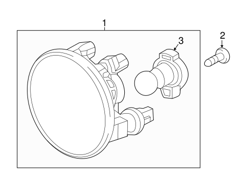 Fog Lamps for 2019 Chevrolet Spark | GMPartsDirect.com