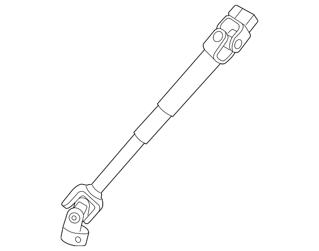2006-2011 Hyundai Accent Intermediate Shaft 56370-1E500 | OEM Parts Online