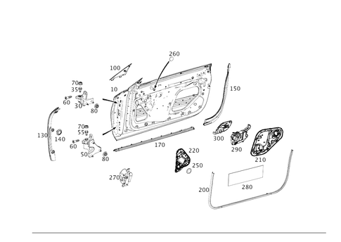Front Doors for 2019 Mercedes-Benz E450 | MB Parts Center