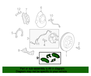 2014-2020 GM Front Disc Brake Pad Set 84320501 | GM Parts Center