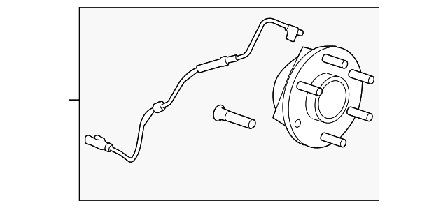 (Replaces 84869190) Hub & Bearing 85689422 GM | GMPartsDirect.com
