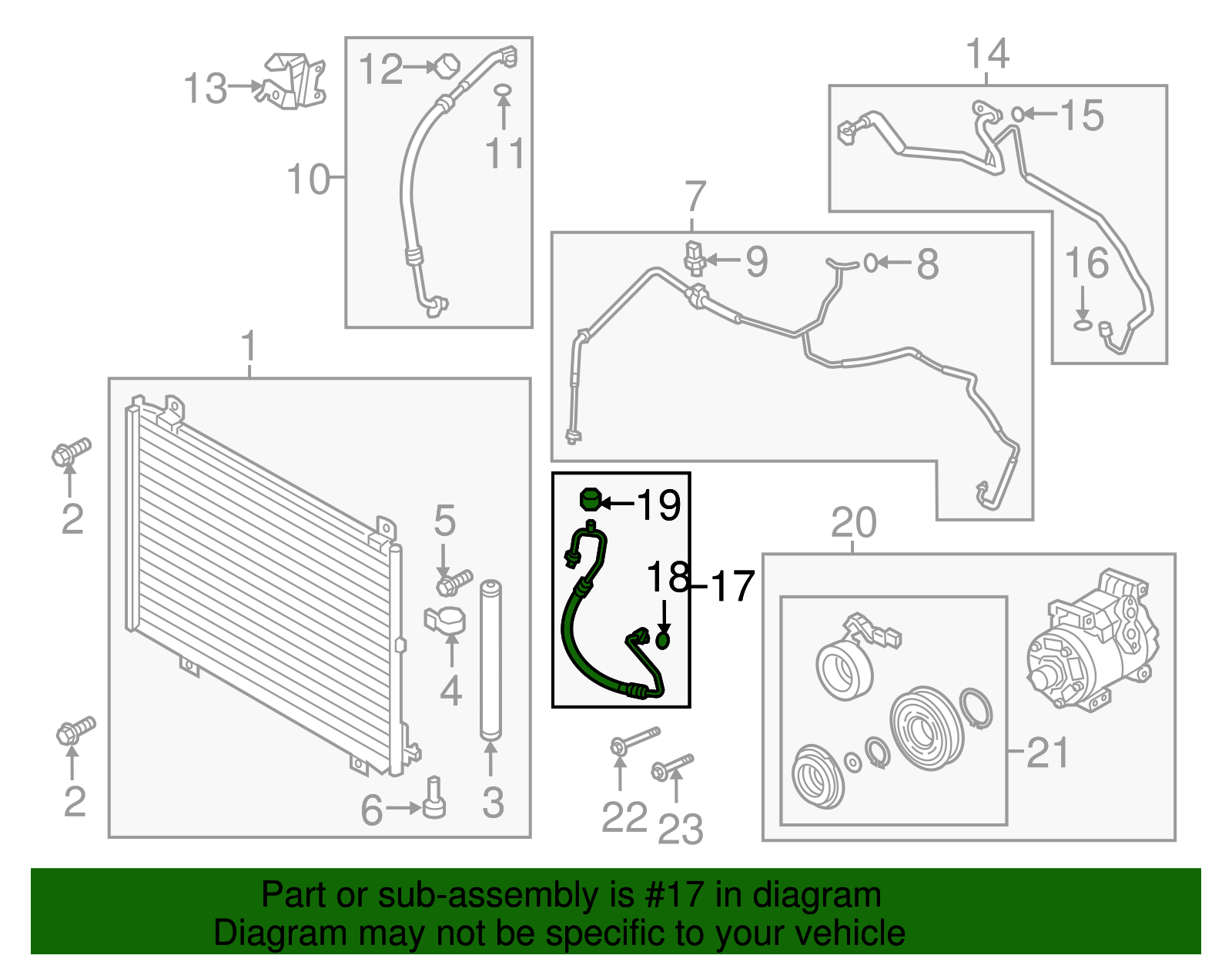 TK48-61-461 - Discharge Line - 2016-2020 Mazda CX-9 | Mazda Parts Factor