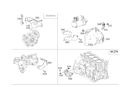 Shielding and Damping to Engine, Transmission, Front Axle Differential ...