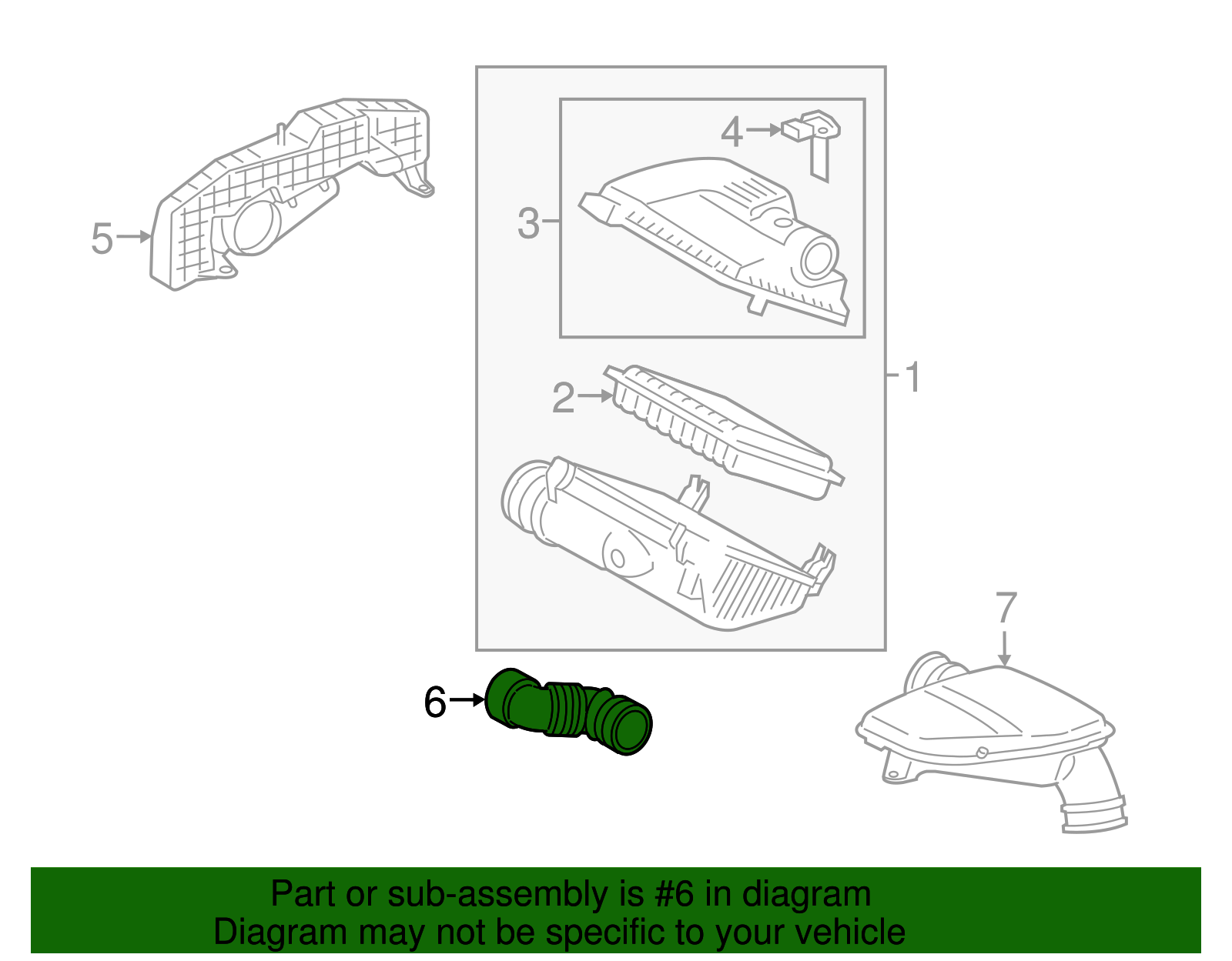 17881-0C081 - High-Quality Engine Air Intake Hose for 2005-2023 Toyota ...