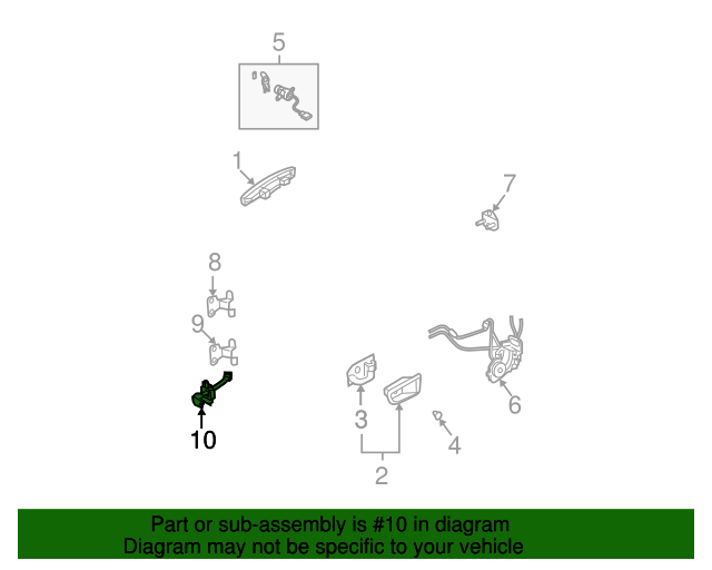 2003-2009 Kia Sorento Check Strap 79380-3E001 | TascaParts.com