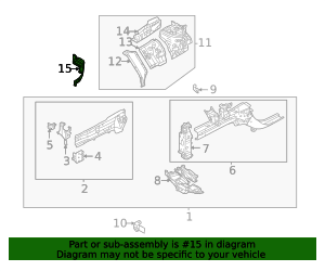 5256D181 - Front Support 2022-2023 Mitsubishi Outlander | Mitsubishi ...