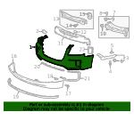 2016-2017 GMC Terrain Front Bumper Cover 84243274 | TascaParts.com