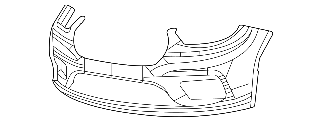 68632268AA - OEM Front Fascia For 2021-2024 Chrysler | OEM MOPAR Parts ...