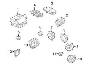 970-645-651-02 - Speaker 2010-2024 Porsche | AutoNationParts.com