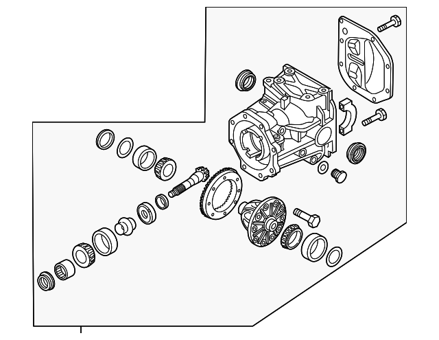 2007-2015 Mazda CX-9 Differential MA28-27-100A | Mazda-Parts