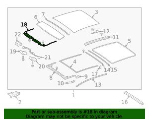 177-780-19-00 - Sunroof Drain Hose 2019-2023 Mercedes-Benz ...