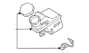 58529-F6500 - Master Cylinder Reservoir 2020 Kia Cadenza | Kia.Parts Store