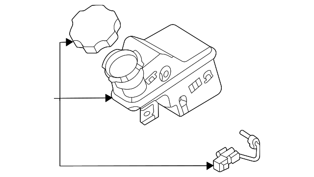 58529-F6500 - Master Cylinder Reservoir 2020 Kia Cadenza | Kia.Parts Store