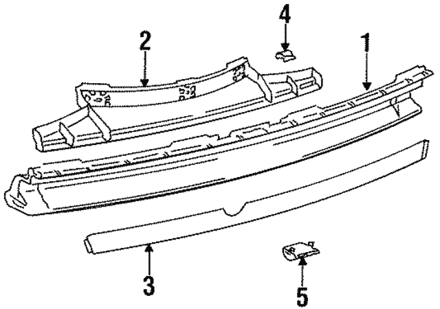 Genuine BMW 51-12-2-253-005 | Spoiler | FREE Shipping on Most Orders ...