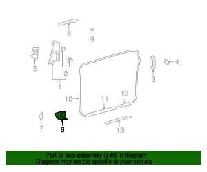 62112-35072-B0 - Cowl Trim - 2007-2014 Toyota FJ Cruiser | OEM Genuine ...
